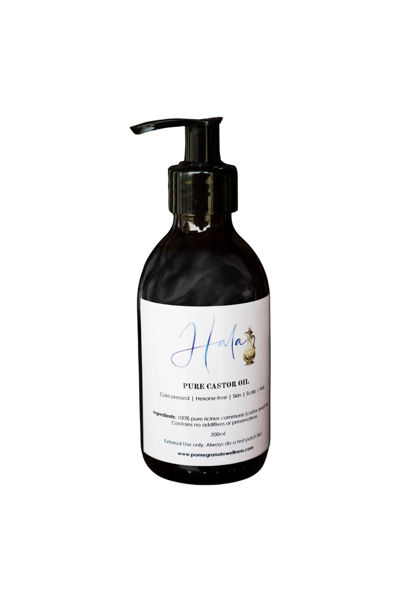 Hala - Castor Oil – Pomegranate.Wellness