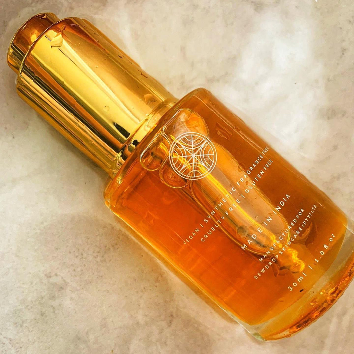 Dewdrop - Brightening Saffron Elixir Serum – Pomegranate.Wellness